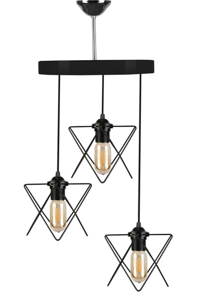 Yıldız Otantik Avize Üçlü Ayd-1628 Yıldız Otantik Avize Üçlü Ayd-1628