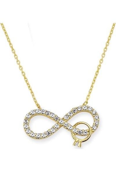 Harem Altın 14 Ayar Altın Fantazi Sonsuzluk Kolye Kly579