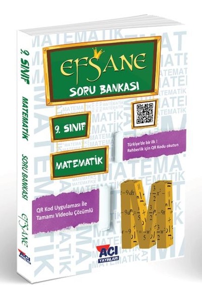 Açı Yayınları 9. Sınıf Matematik Efsane Soru Bankası