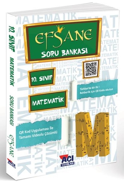 Açı Yayınları 10. Sınıf Matematik Efsane Soru Bankası