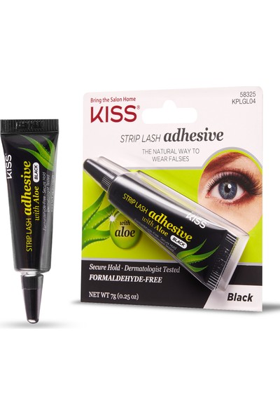 Kiss Komple Takma Kirpik Yapıştırıcısı Aloe Veralı