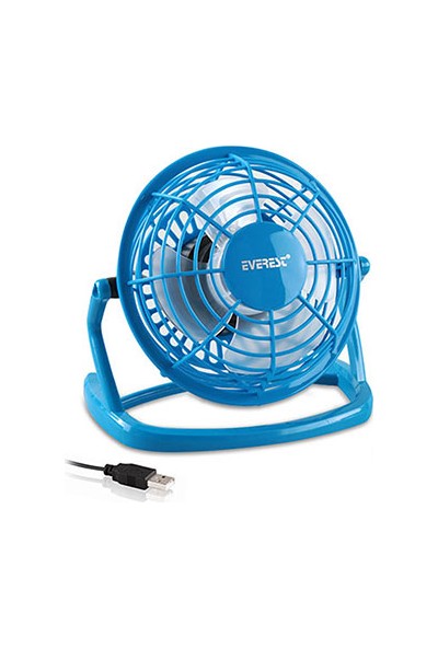 Everest EFN-488 Plastik Mavi USB FAn