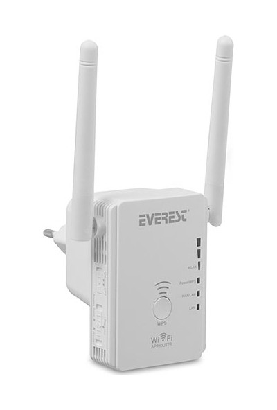 Everest EWR-N501 IEEE802.11 b/g/n 300 Mbps Router Wifi Range Extender Everest EWR-N501 IEEE802.11 b/g/n 300 Mbps Router Wifi Range Extender