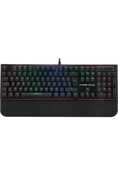 Rampage Hydra R6 Plus Full RGB USB Oyuncu Mekanik Klavye Rampage Hydra R6 Plus Full RGB USB Oyuncu Mekanik Klavye