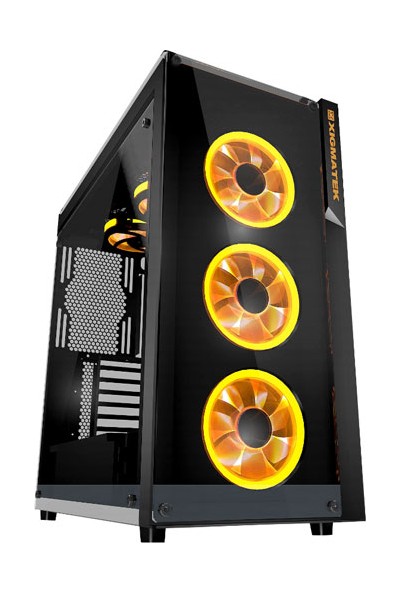Xigmatek EN9726 Prosper 4x12 cm RGB Fan Full Pencereli Oyun Kasa Xigmatek EN9726 Prosper 4x12 cm RGB Fan Full Pencereli Oyun Kasa