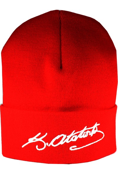 Modaroma K.Atatürk Kırmızı Bere