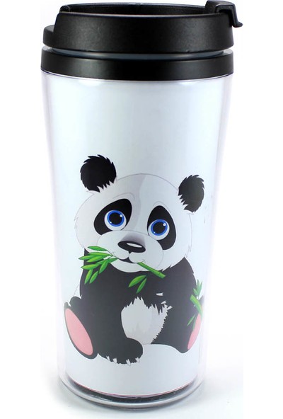 Modaroma Panda Beyaz Termos Bardak Modaroma Panda Beyaz Termos Bardak