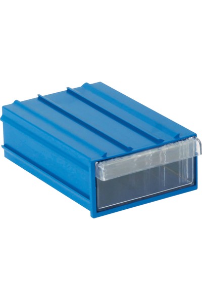 Sembol Plastik Set 102 Mavi Şefaf Plastik Çekmeceli Kutu