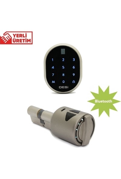 Desi Utopic R Ubkc 100 Bluetooth - Motorlu Elektronik Akıllı Kilit Sistemi (Kablosuz Dokunmatik Tuş Takımı İle) Desi Utopic R Ubkc 100 Bluetooth - Motorlu Elektronik Akıllı Kilit Sistemi (Kablosuz Dokunmatik Tuş Takımı İle)