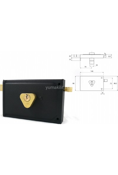 Yuma Ym-602 Tirajlı Kilit.