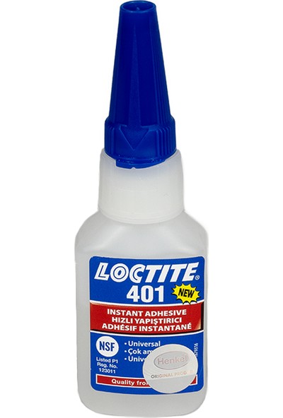 Loctite 401 20 Gr Hızlı Yapıştırıcı - Genel Amaçlı Loctite 401 20 Gr Hızlı Yapıştırıcı - Genel Amaçlı