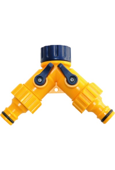 İki Çıkışlı Musluk Adaptörü