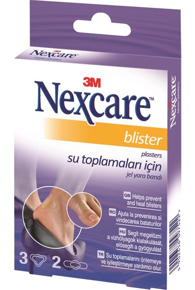 Nexcare™ Su Toplamarı Için Jel Yara Bandı Karışık Paket 5Unt Nexcare™ Su Toplamarı Için Jel Yara Bandı Karışık Paket 5Unt