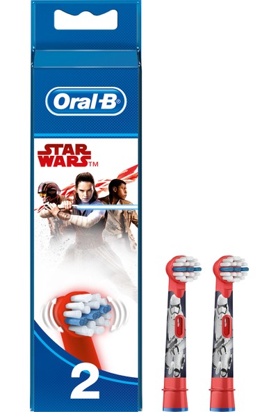 Oral-B Star Wars Çocuklar İçin 2'li Diş Fırçası Yedek Başlığı