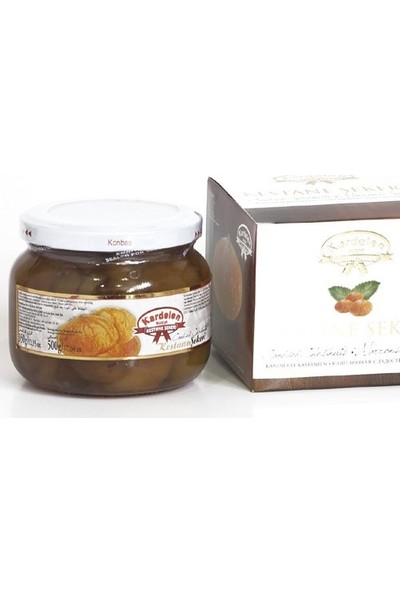 Kardelen Kavanoz Kestane Şekeri 500 gr