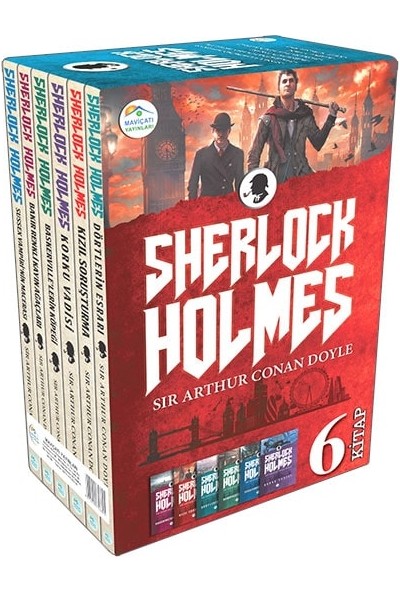 Sherlock Holmes Seti 6 Kitap- Sir Arthur Conan Doyle Sherlock Holmes Seti 6 Kitap- Sir Arthur Conan Doyle