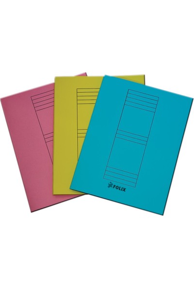 Folix Telli Dosya 50'Li Paket Yeşil