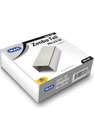 Mas Arşiv Tipi Zimba Teli 23/20 Mas Arşiv Tipi Zimba Teli 23/20