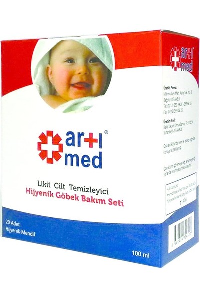 Artımed Hijyenik Göbek Bakım Seti Artımed Hijyenik Göbek Bakım Seti