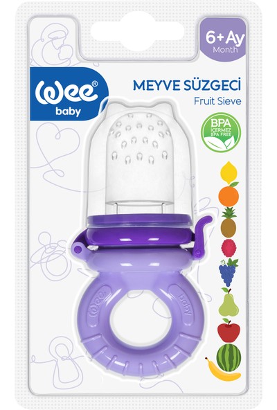 Wee Baby Meyve Süzgeci - Mor