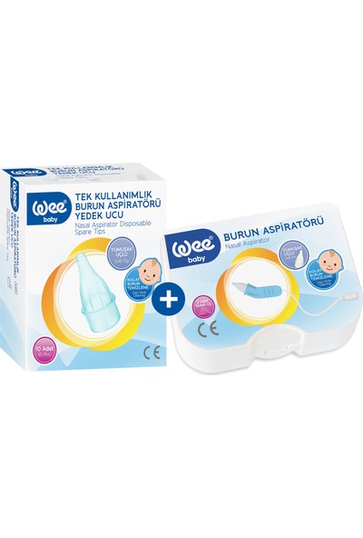 Wee Baby Burun Aspiratör & Yedek Ucu