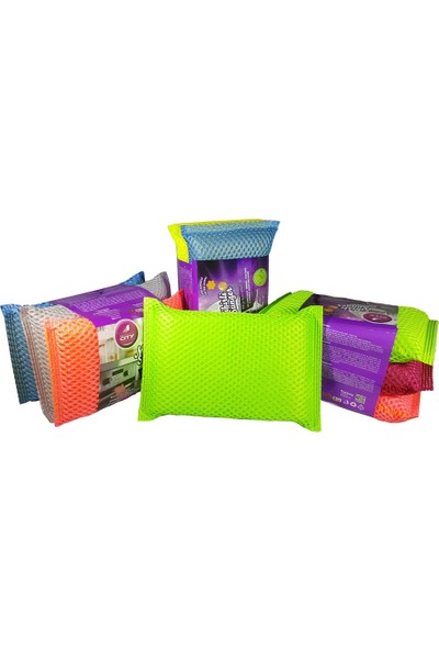 New City Sihirli Fileli Sünger Bez 3 Lü Paket