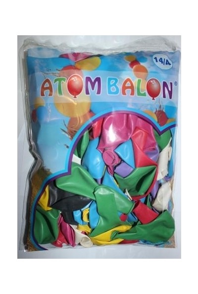 Atom Balon 100 Adet 14/A