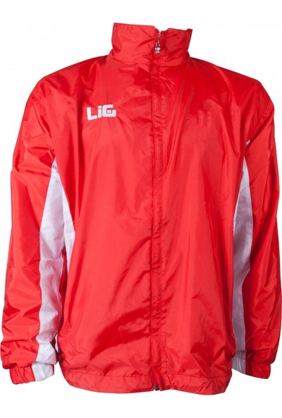 Lig Termera Yağmurluk Kırmızı - Beyaz