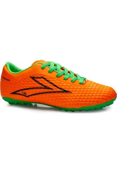 Lig Sorgun Halı Saha Ayakkabısı Oranj-Yeşil Lig Sorgun Halı Saha Ayakkabısı Oranj-Yeşil