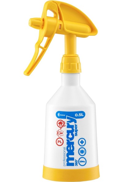 Kwazar 360 Derecede Her Açıdan Atan Sprey Şişe 500ml Kwazar 360 Derecede Her Açıdan Atan Sprey Şişe 500ml