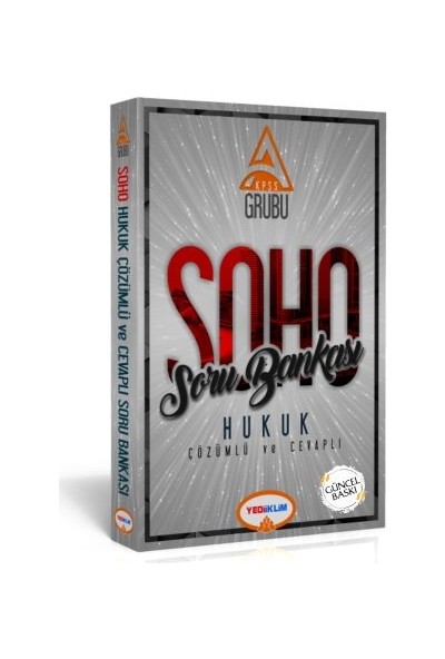 Yediiklim Yayınları Soho Hukuk Çözümlü-Cevaplı Soru Bankası Yediiklim Yayınları Soho Hukuk Çözümlü-Cevaplı Soru Bankası