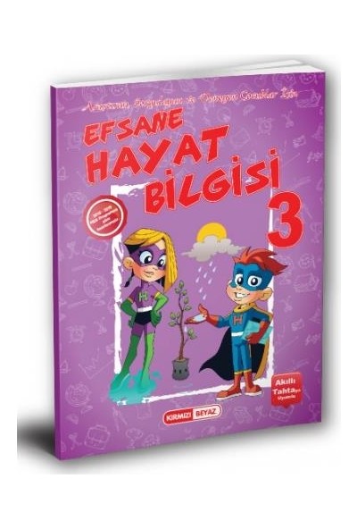 Kırmızı Beyaz Efsane Hayat Bilgisi (3.Sınıf Takım)