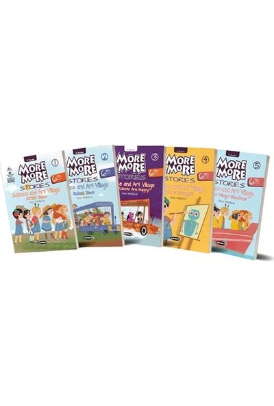 Kurmay Elt More And More Stories 6. Sınıf Hikaye Seti 5 Kitap Kurmay Elt More And More Stories 6. Sınıf Hikaye Seti 5 Kitap
