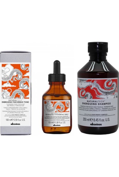 Davines Energizing Thickening Tonik 100 ml + Şampuan 250ml