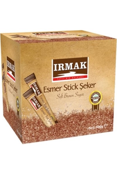 Irmak Stick Esmer Şeker 500 gr 125'li Paket Irmak Stick Esmer Şeker 500 gr 125'li Paket