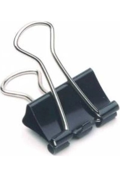 Kraf Binder Clips 19 Mm 419G 12Li Kraf Binder Clips 19 Mm 419G 12Li