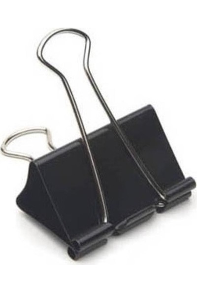 Mas 937 Omega Çelik Kıskaç 51 mm Siyah 12'li Paket