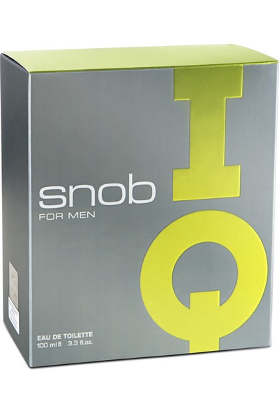 Snob Iq Edt 100 ml