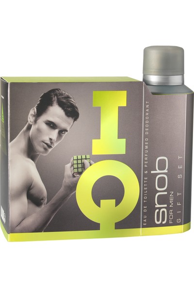 Snob Iq Edt 100 ml + Deodorant 150 ml Hediyeli Kofre