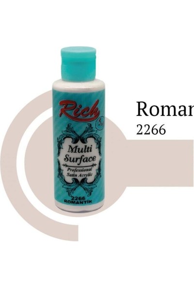 Rich Multi Surface 2266 Romantik Akrilik Boya 130 Cc