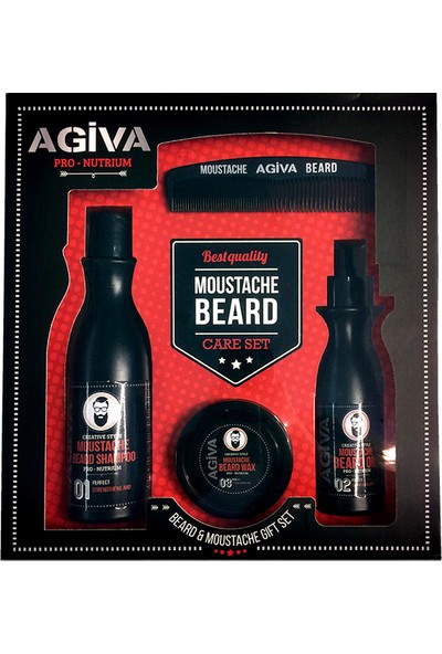 Agiva Sakal ve Bıyık Bakım Seti