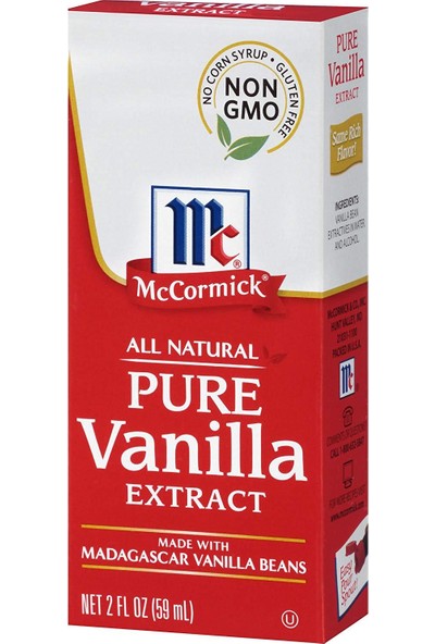 McCormick Saf Vanilya Özütü 59 ml