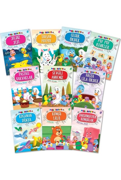 Mini Masallar 4 Set - (10 Kitap) - Nalan Aktaş Sönmez Mini Masallar 4 Set - (10 Kitap) - Nalan Aktaş Sönmez