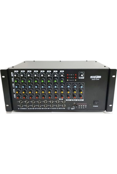Lastvoice Gold 2X500W Stereo Küp Mikser Anfi Ekho Reverb'Li Lastvoice Gold 2X500W Stereo Küp Mikser Anfi Ekho Reverb'Li
