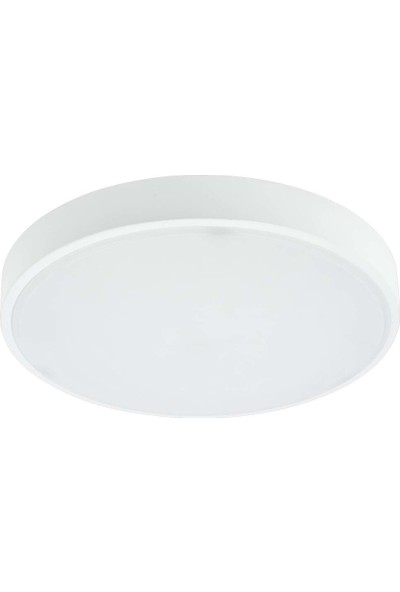 K2 15W Dekoratif Sıva Üstü Ledli Tavan Armatürü Beyaz Kasa 6500K Beyaz Renk K2 15W Dekoratif Sıva Üstü Ledli Tavan Armatürü Beyaz Kasa 6500K Beyaz Renk
