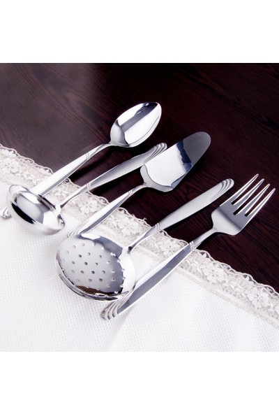 İmran Lizbon Sade 5P Servis Takımı