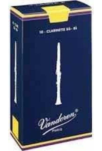 Vandoren CR1015 Classic Bb Klarnet Kamışı (1,5 Numara)