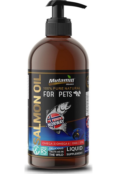 Mutamin Organics Norveç Somon Balık Yağı 150 ml Mutamin Organics Norveç Somon Balık Yağı 150 ml