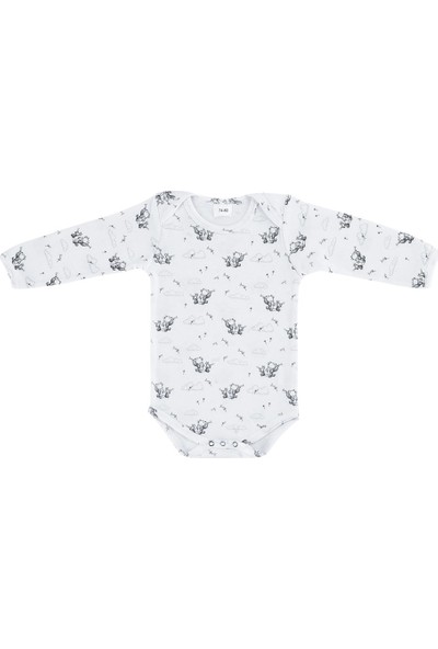 Uygun Bebe Winnie Pooh Desenli Uzun Kollu Bebek Body