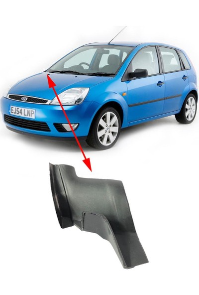 Yedek Parça Evi Ford Fiesta Ön Cam Izgara Köşe Plastiği Sağ Fıesta 2002/2008